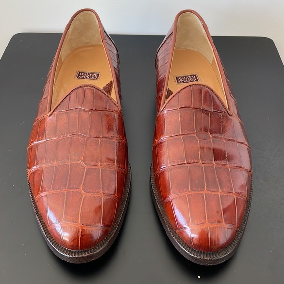 Walter Steiger | Shoes | Nwot Walter Steiger Mens Crocodile Loafers ...